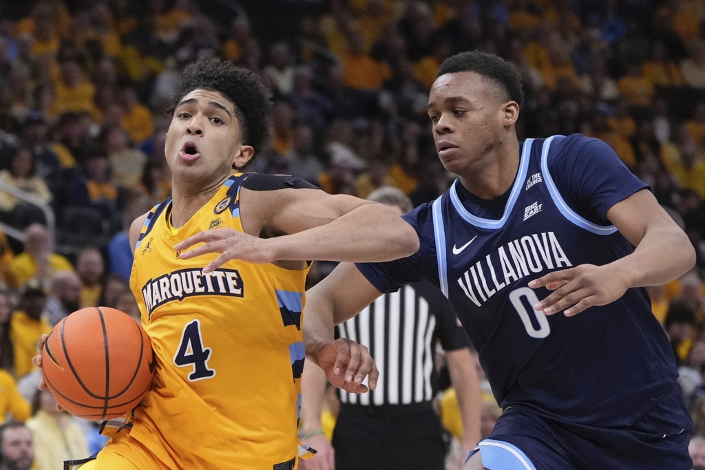 No. 10 Marquette ties St. John's for Big East lead with 87-74 victory ...