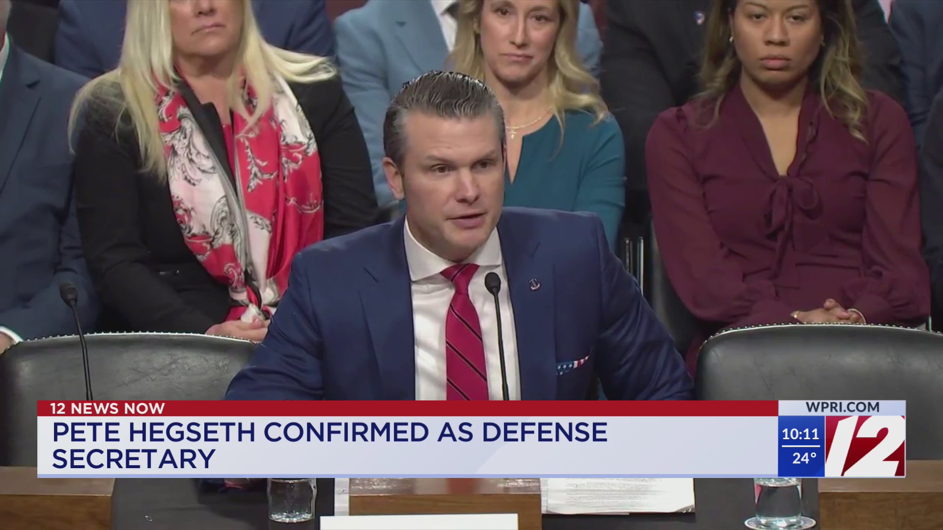 Hegseth confirmed as Trump’s defense secretary