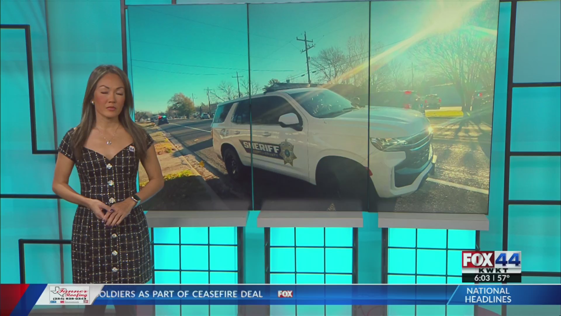 FOX 44 NEWS ACHOR MG MONTEMAYOR JOINS GRIMES COUNTY SHERIFF IN A RIDE ...