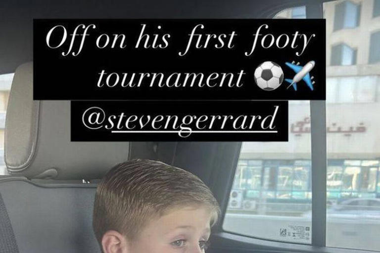 Steven Gerrard shares new family announcement just weeks after daughter ...