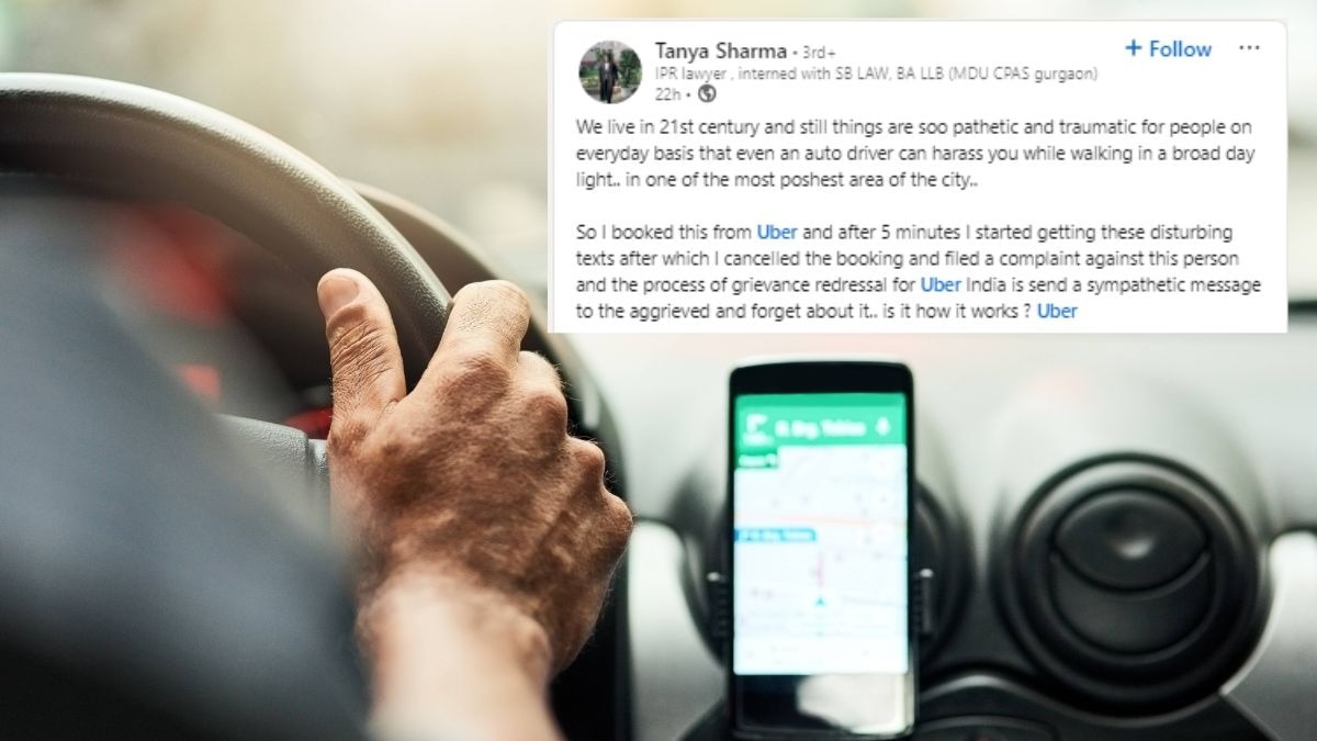 Woman slams Uber as cab driver sends inappropriate texts. Viral post ...