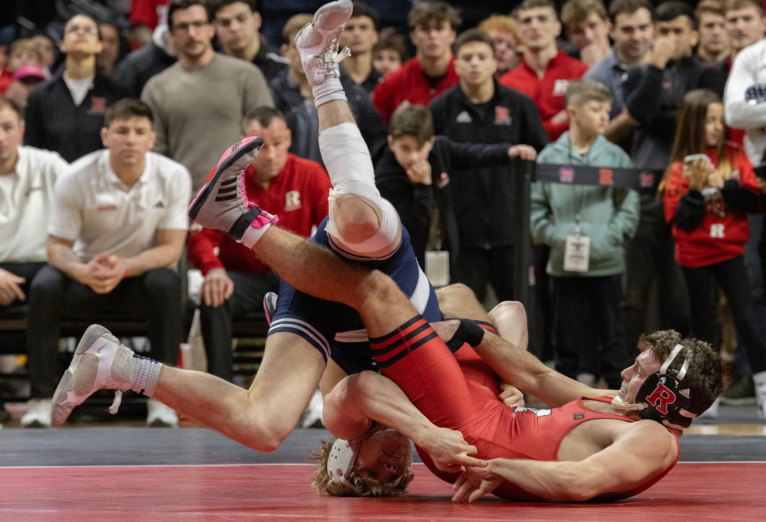 John Poznanski, Andrew Barbosa, Andrew Clark lead Rutgers wrestling to ...