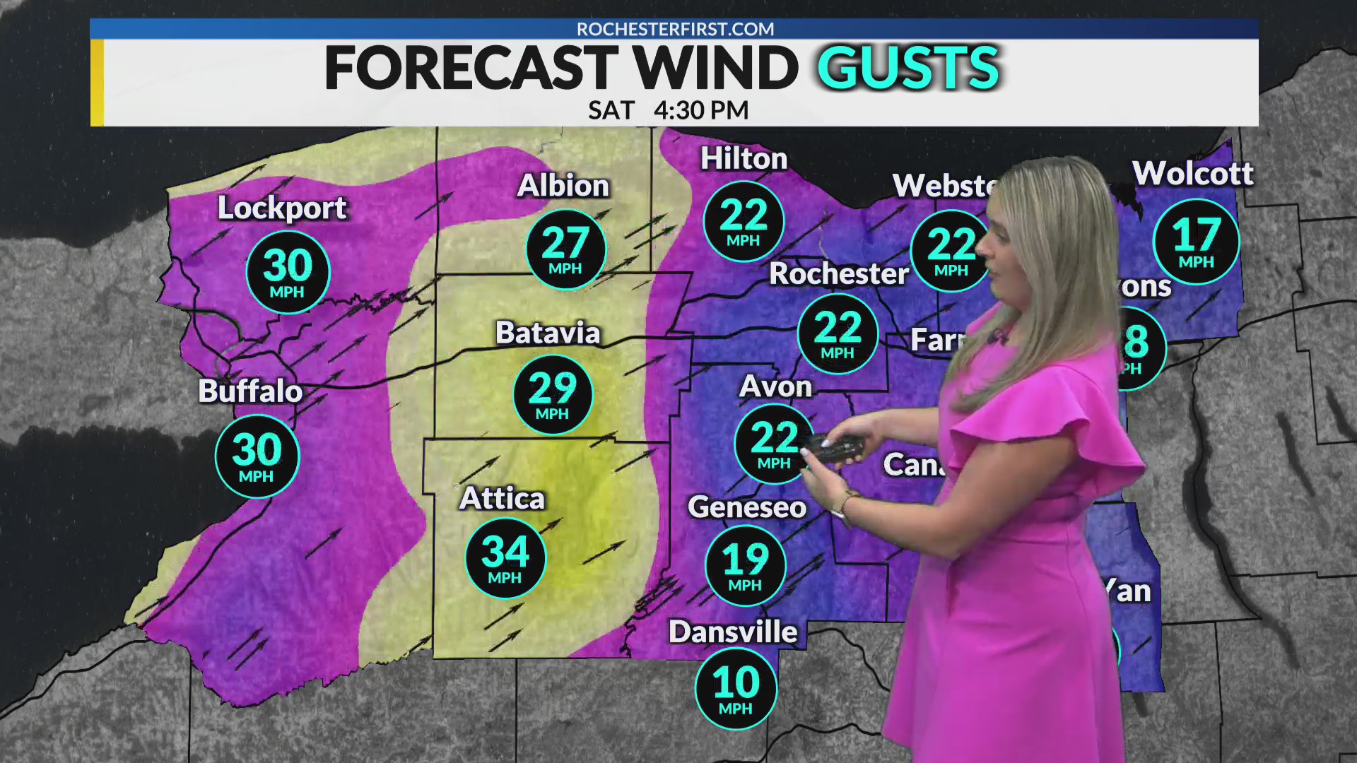Rochester's Saturday Morning Weather Forecast