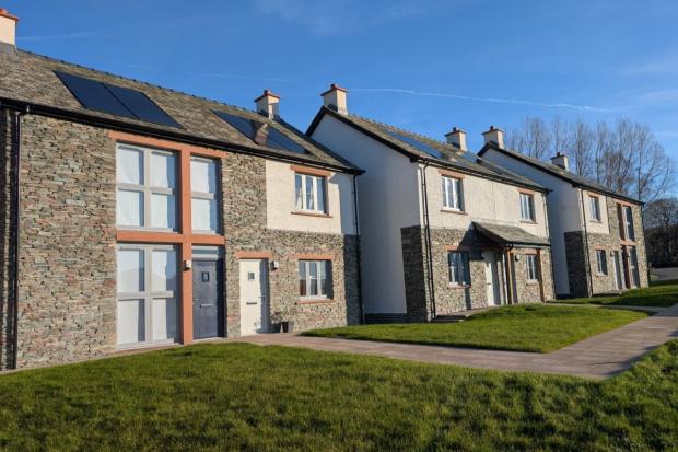 Social housing residents move into new homes near Keswick