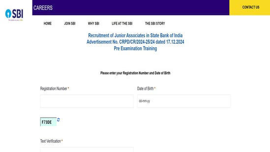 SBI Clerk Admit Card 2024 for pre-exam training out at sbi.co.in ...