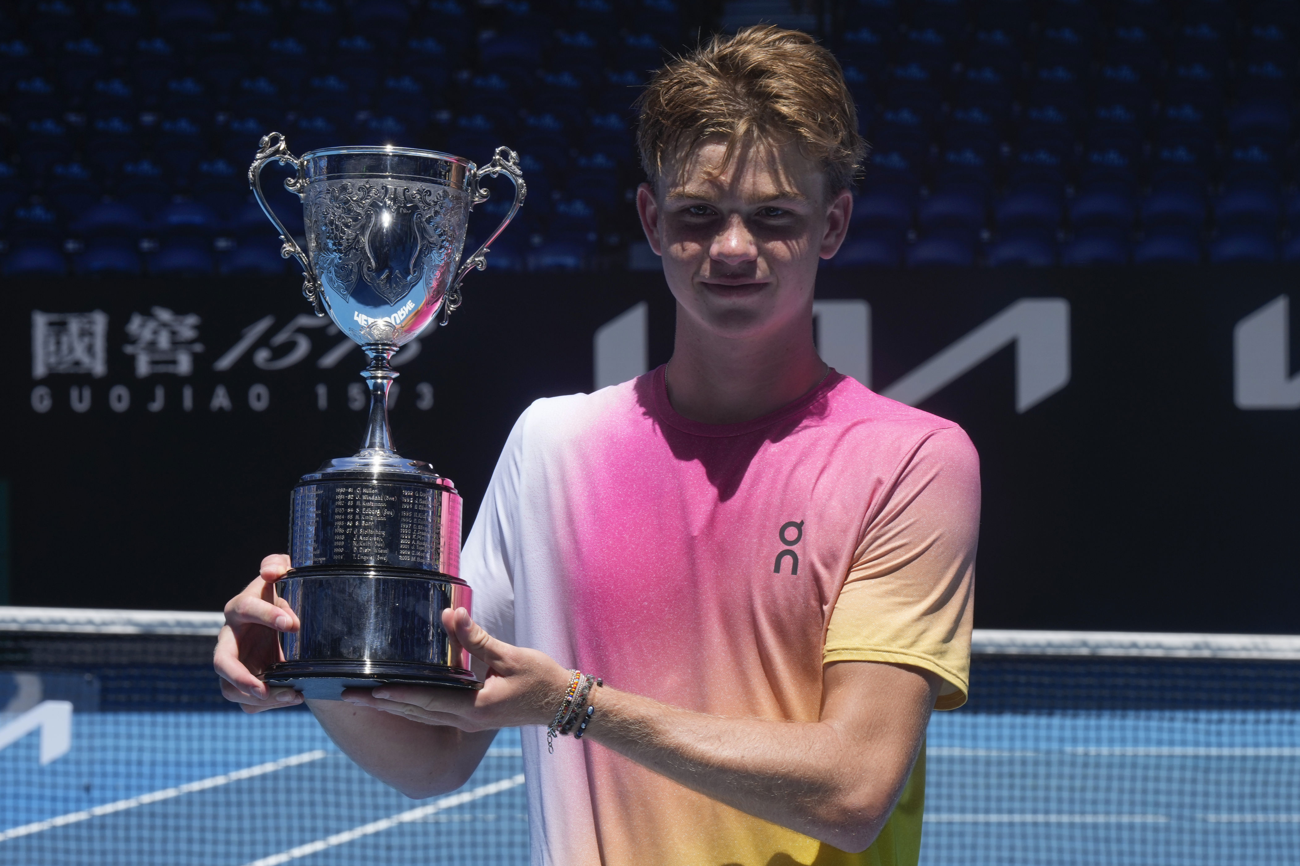 Australian Open: ‘Young Federer’ Henry Bernet wins boys’ title