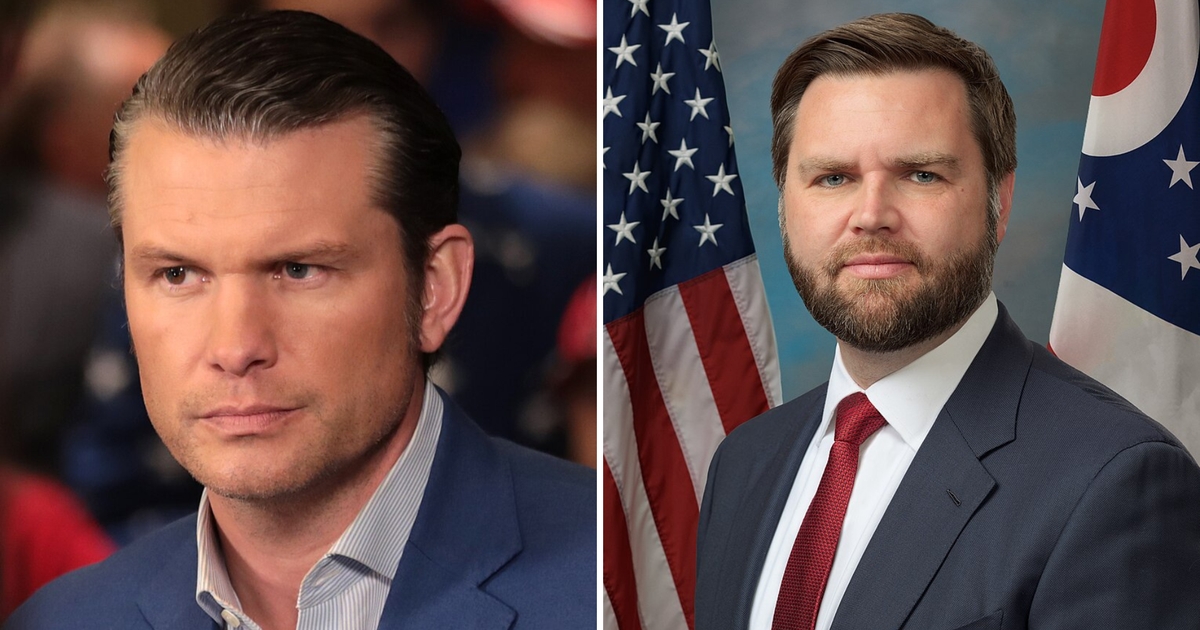 Pete Hegseth räddad av JD Vance – klar som Trumps försvarsminister