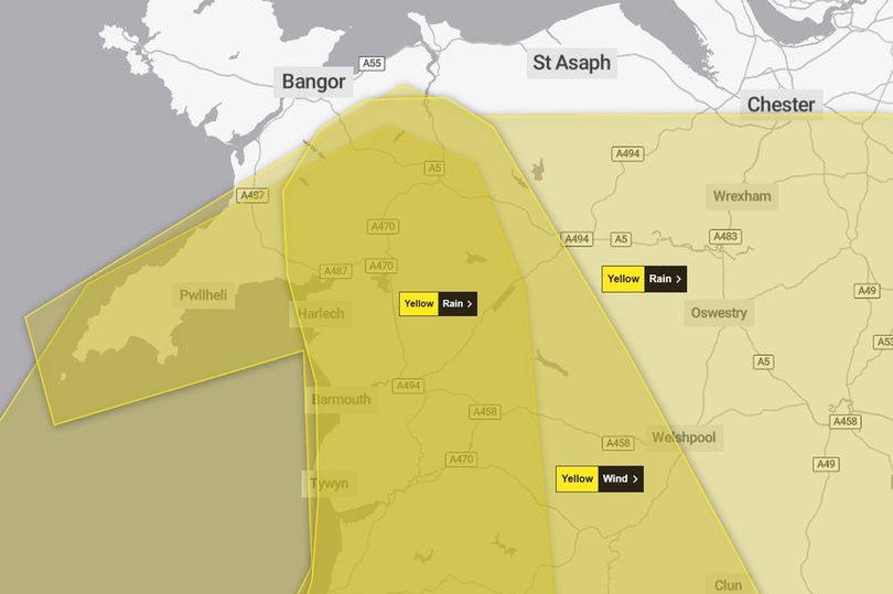 Wales set for 46-hour wind and rain battering as new Met Office severe ...