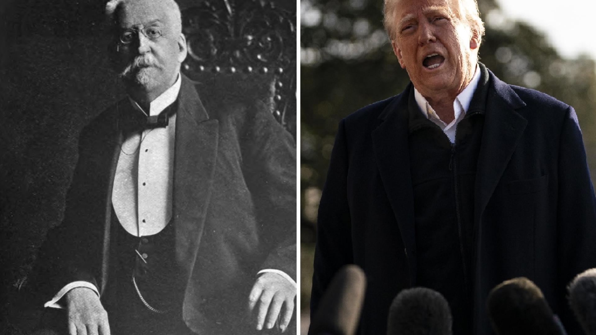 'Las aventuras del barón Trump': El libro publicado en el siglo XIX que ...