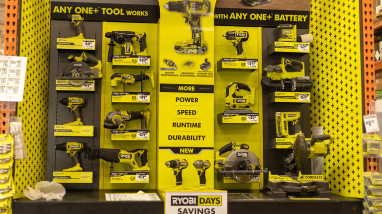 Every Ryobi Power Tool Made For Cutting (And What They're All Used For)