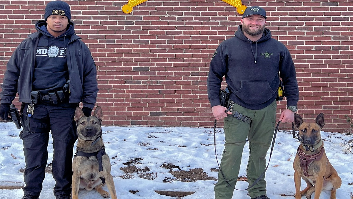 K9 Teams Certified in Patrol, CDS, and Explosive Detection