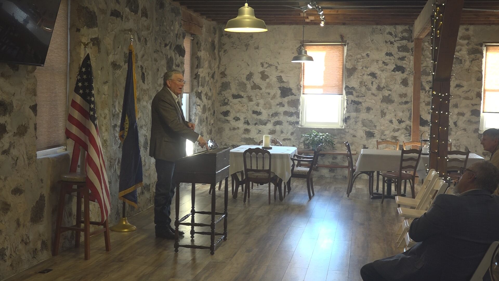 Lt. Governor Bedke addresses Lava Ridge Wind Project