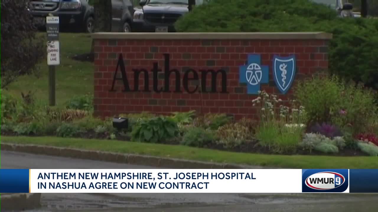 Anthem New Hampshire, St. Joseph Hospital in Nashua agree on new contract