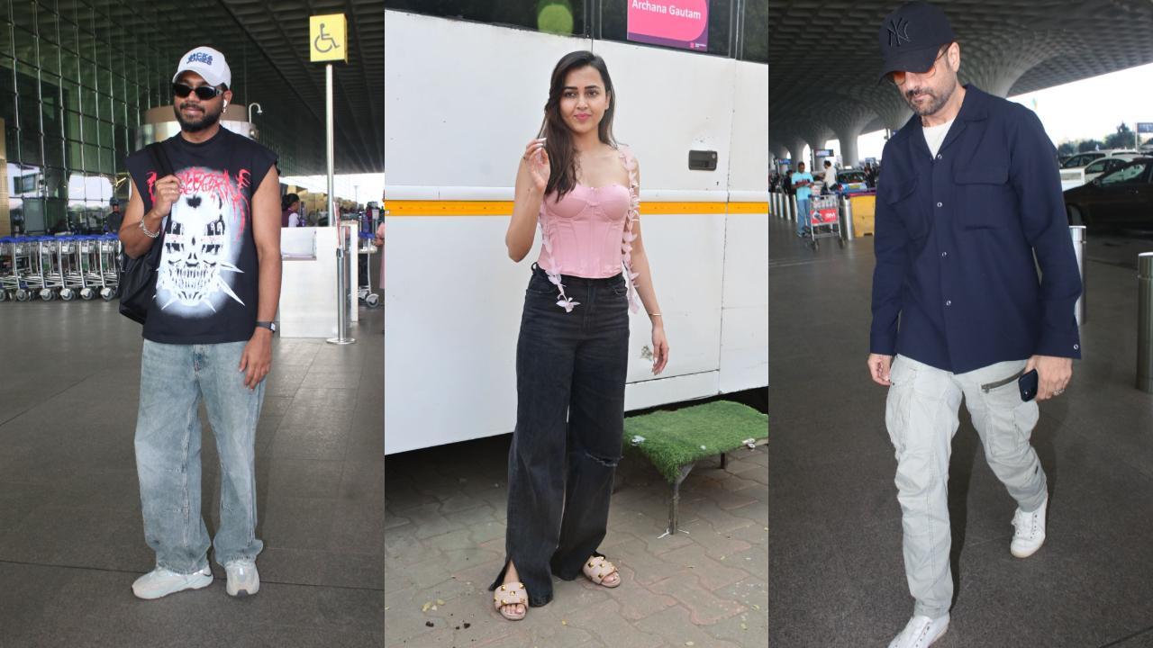 Spotted in the city Rapper King Tejasswi Prakash Fardeen Khan and others