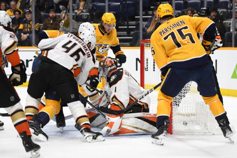 NHL Predictions: January 25 Nashville Predators vs Anaheim Ducks