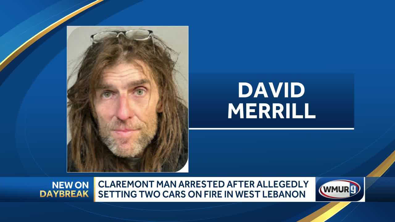 NH man arrested after allegedly setting two cars on fire in West Lebanon NH man arrested after allegedly setting two cars on fire in West Lebanon