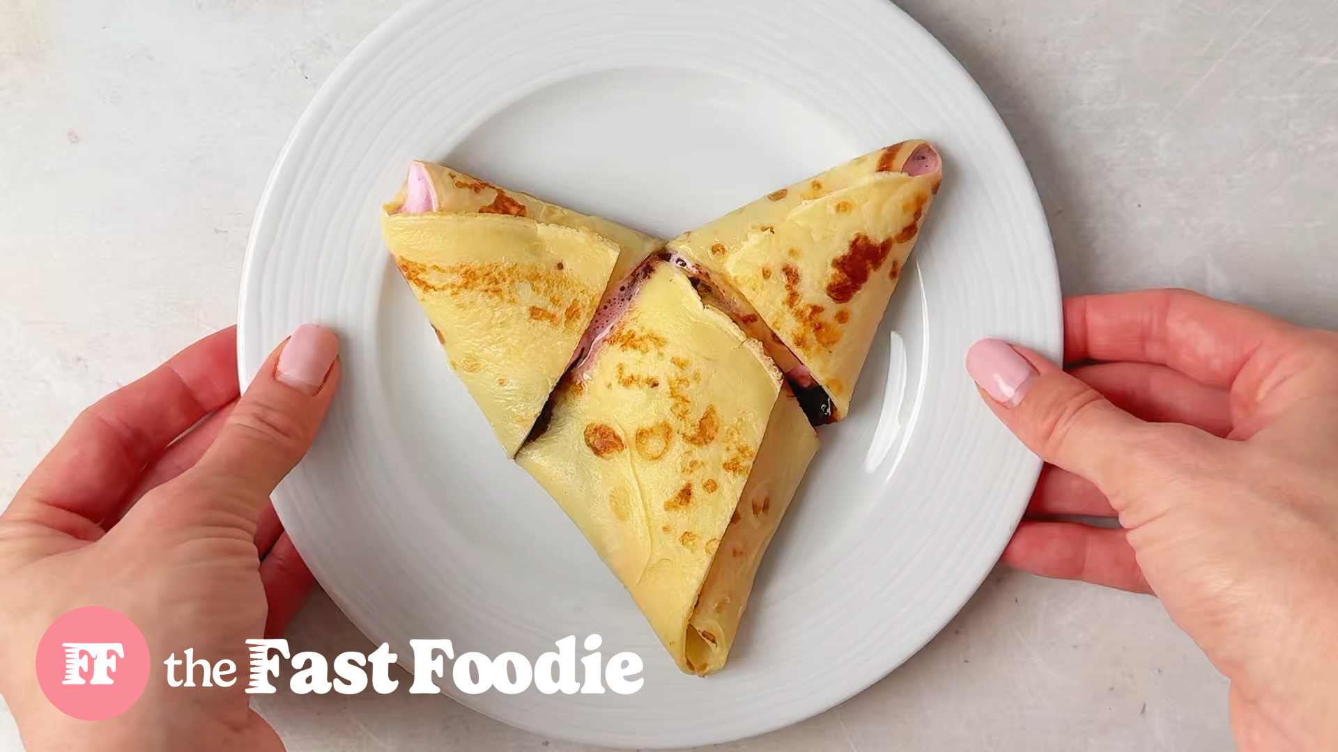 S'mores heart crepes, gooey Valentine's dessert idea you'll love