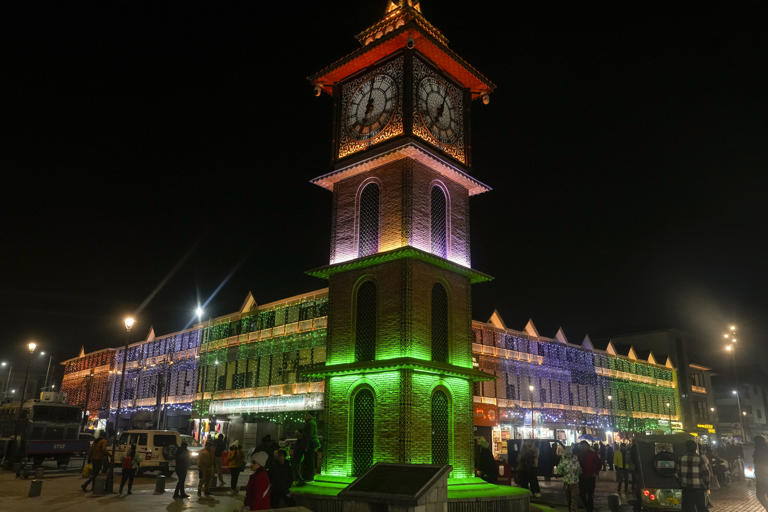R-Day: Srinagar's iconic Clock Tower, other prominent places ...