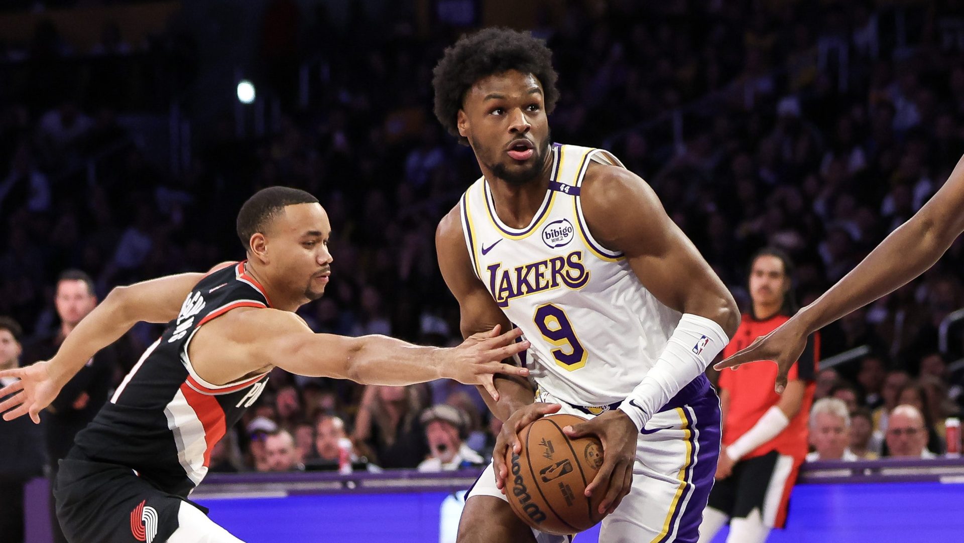 Bronny James Poster Dunk, Career Game Spark Lakers Win [WATCH]