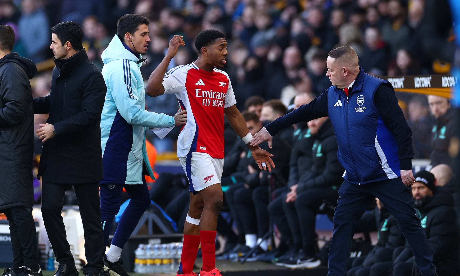 Premier League release statement after Arsenal's Myles Lewis-Skelly is ...
