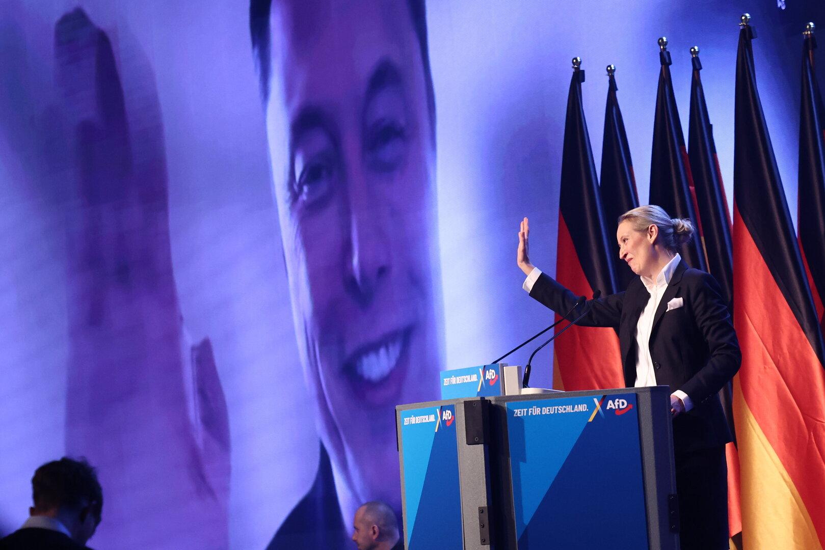 "Make Germany great again": AfD-Wahlkampfauftakt mit Kickl und Musk