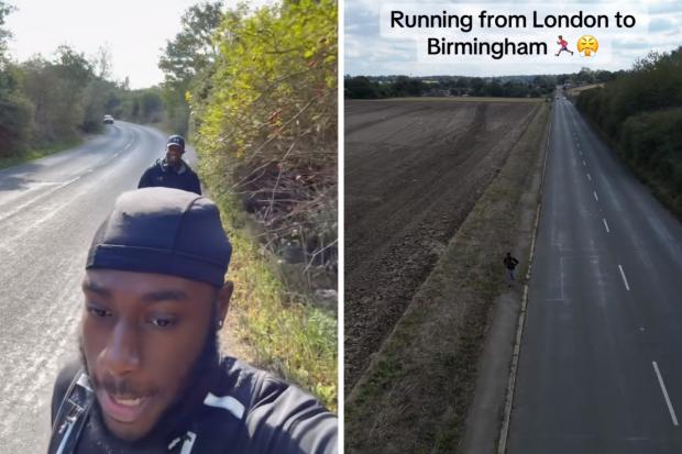 TikTok fitness enthusiast goes viral after running from London to ...