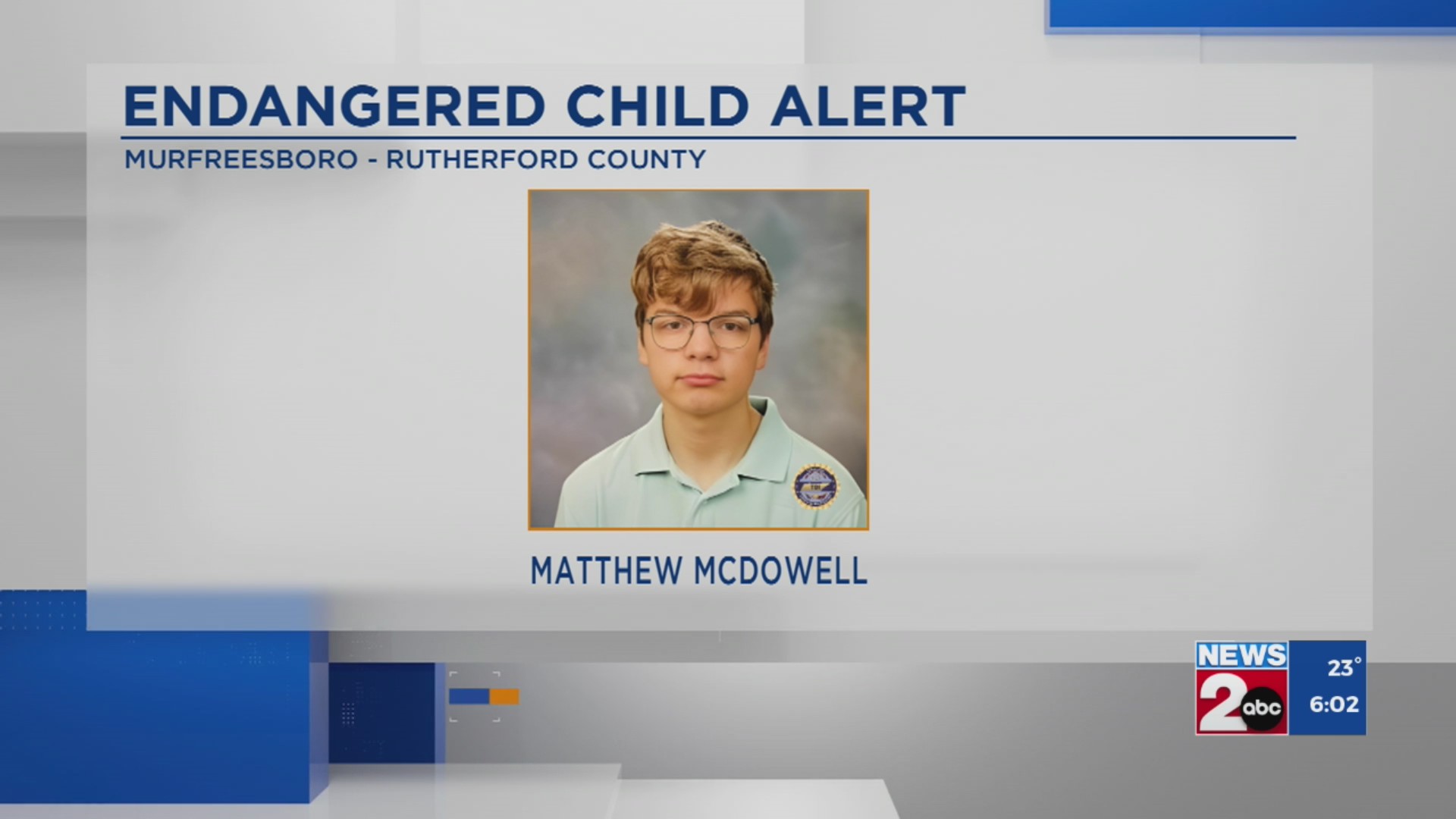 Endangered Child Alert issued for Murfreesboro teen
