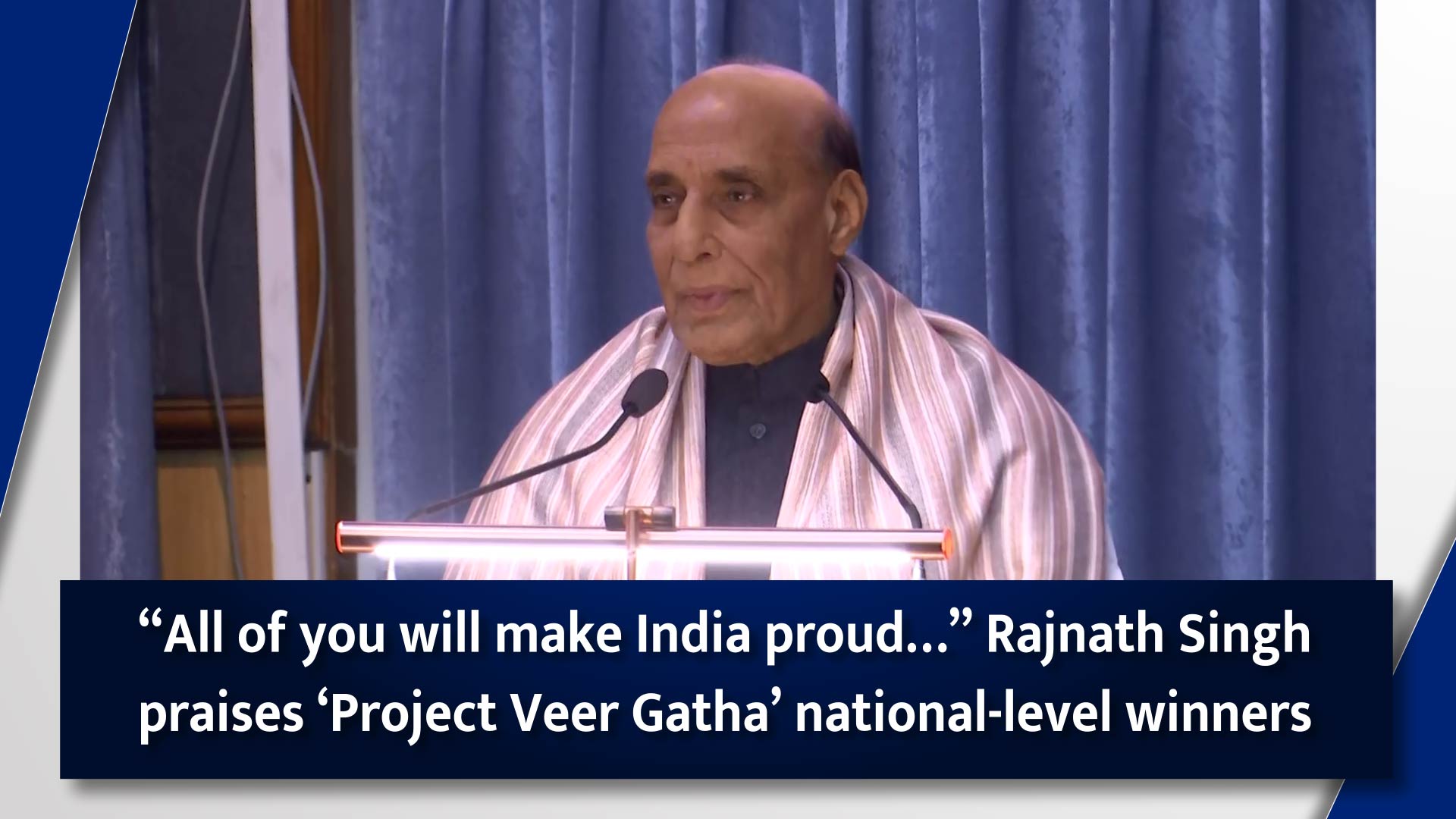 “All of you will make India proud…” Rajnath Singh praises ‘Project Veer ...