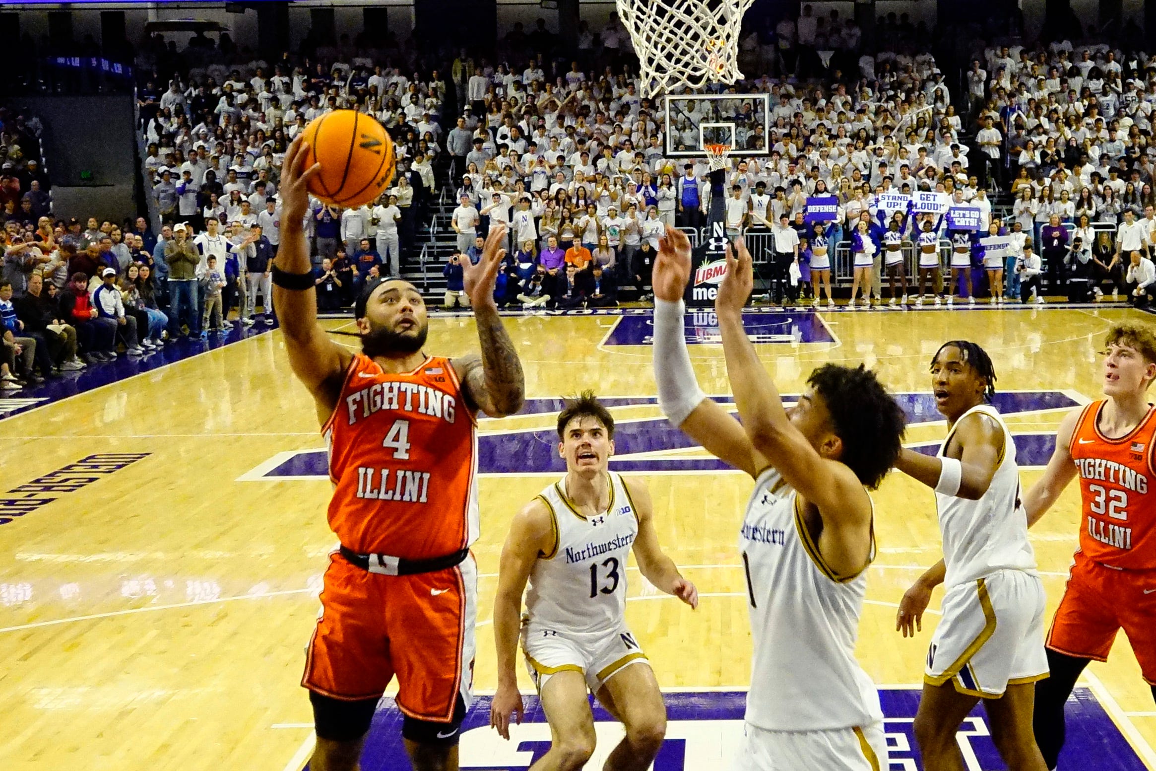 Illinois basketball vs Northwestern score: How the Illini beat the ...
