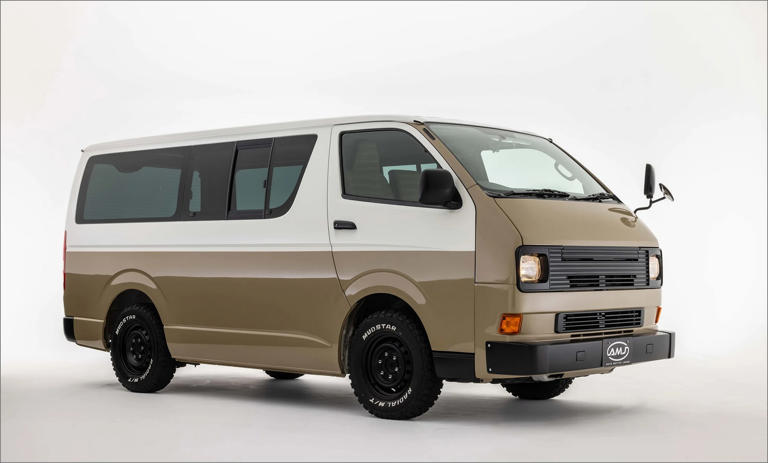 The Vanace Turns The Toyota HiAce Into A Retro VW T3 Lookalike