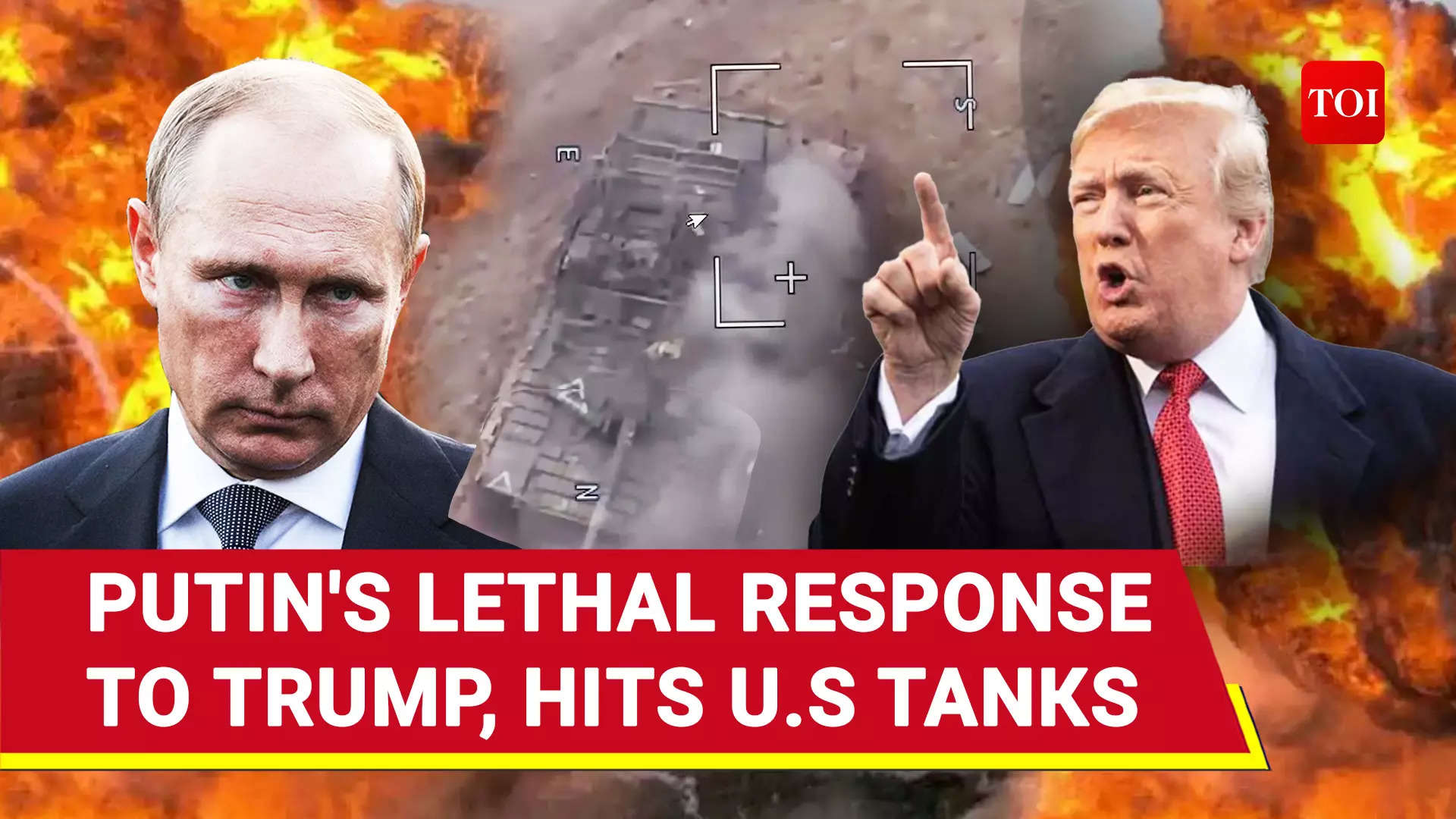 Russia Strikes US Tanks For The First Time Since Trump Inauguration ...