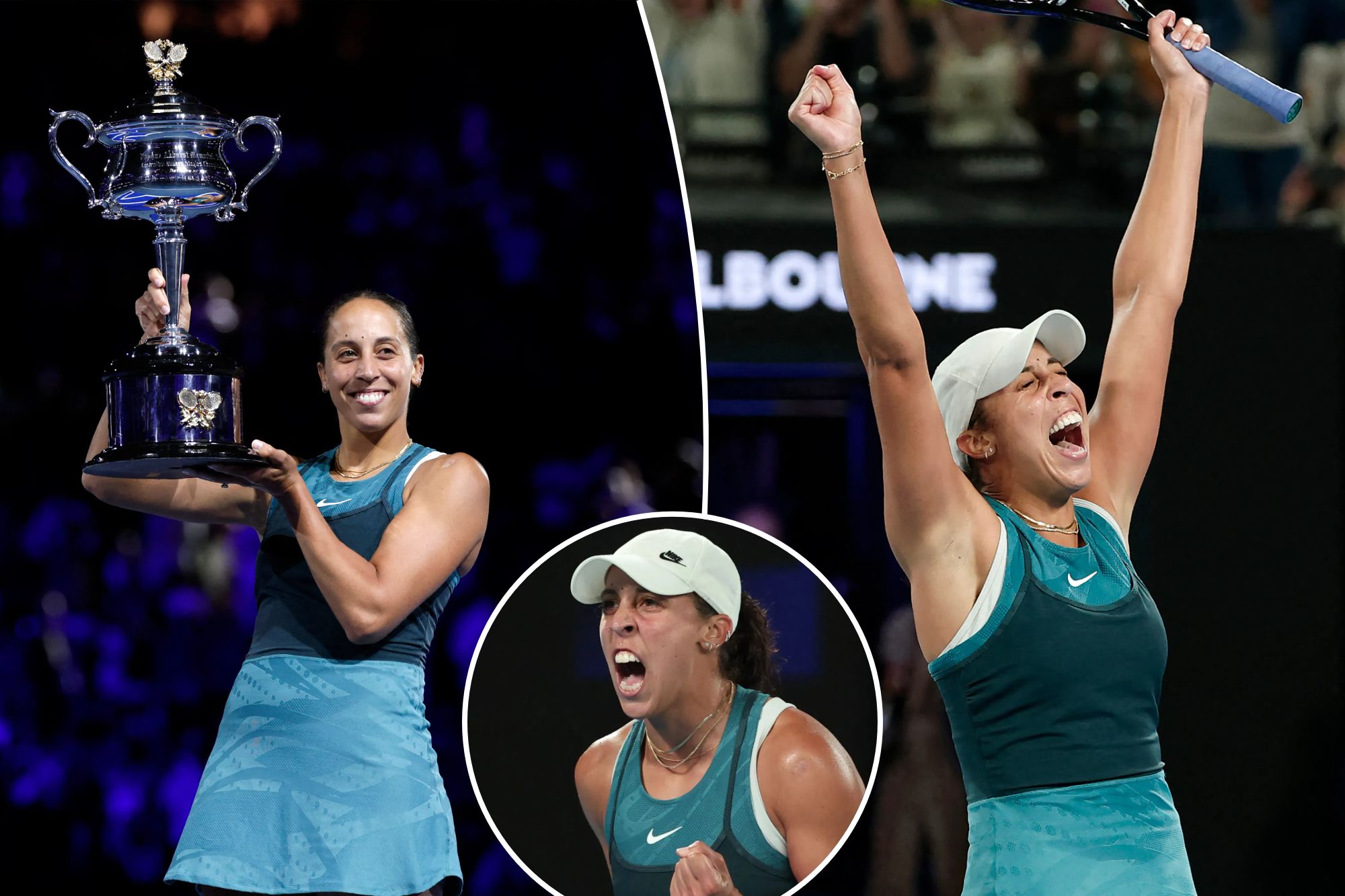 Madison Keys upsets two-time champion Aryna Sabalena at Australian Open ...
