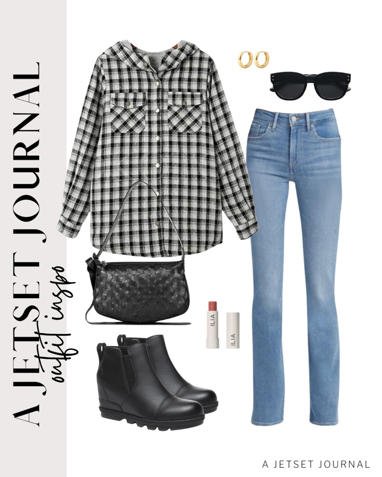 Basic Outfit for the Basic Girls: A Simple Way to Style a New Plaid ...