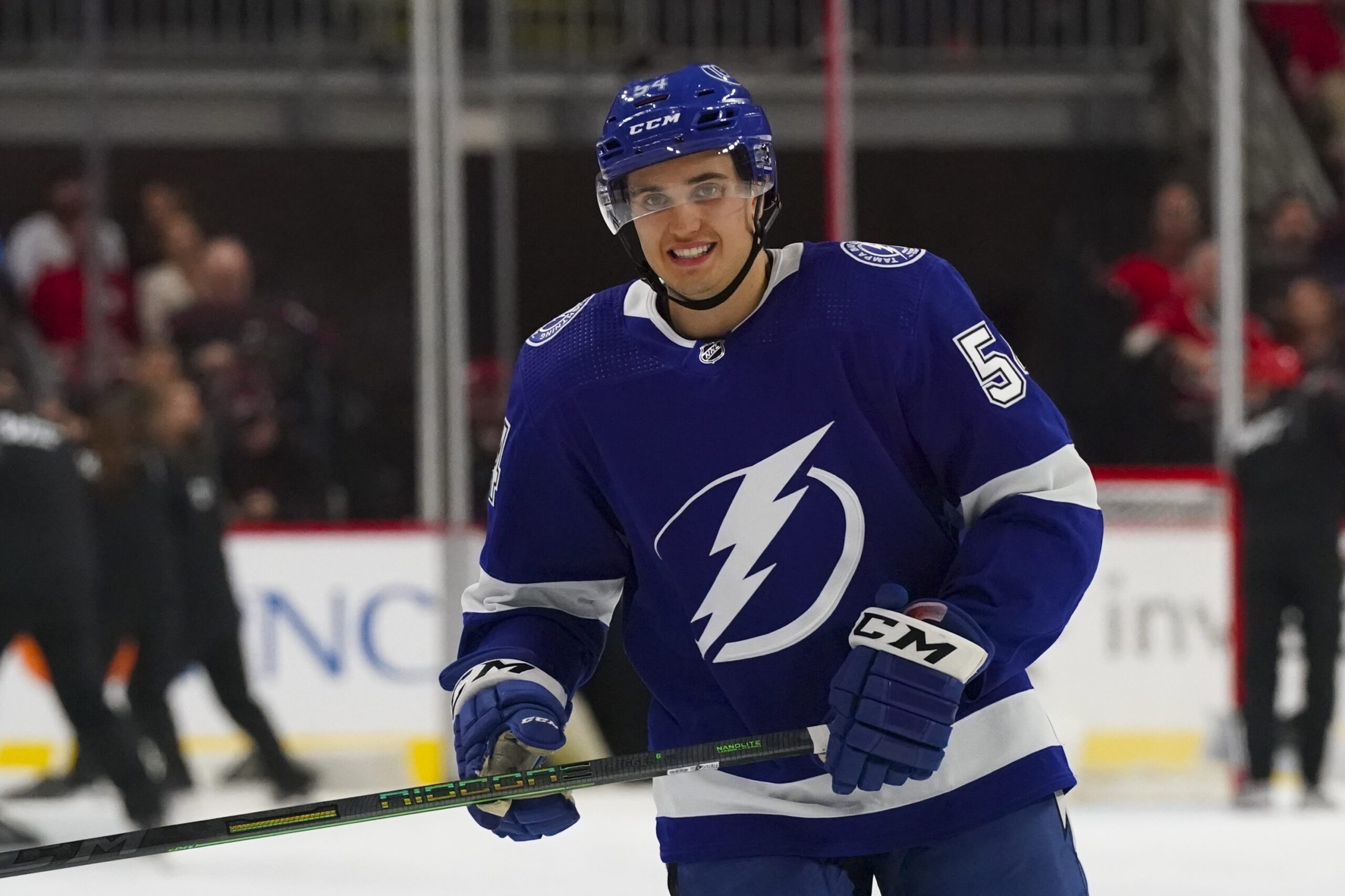Rangers acquire Lucas Edmonds from Lightning for Ryder Korczak