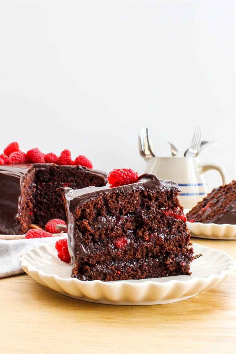 Chocolate Raspberry Cake