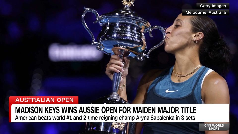 Madison Keys wins Aussie Open for maiden major title