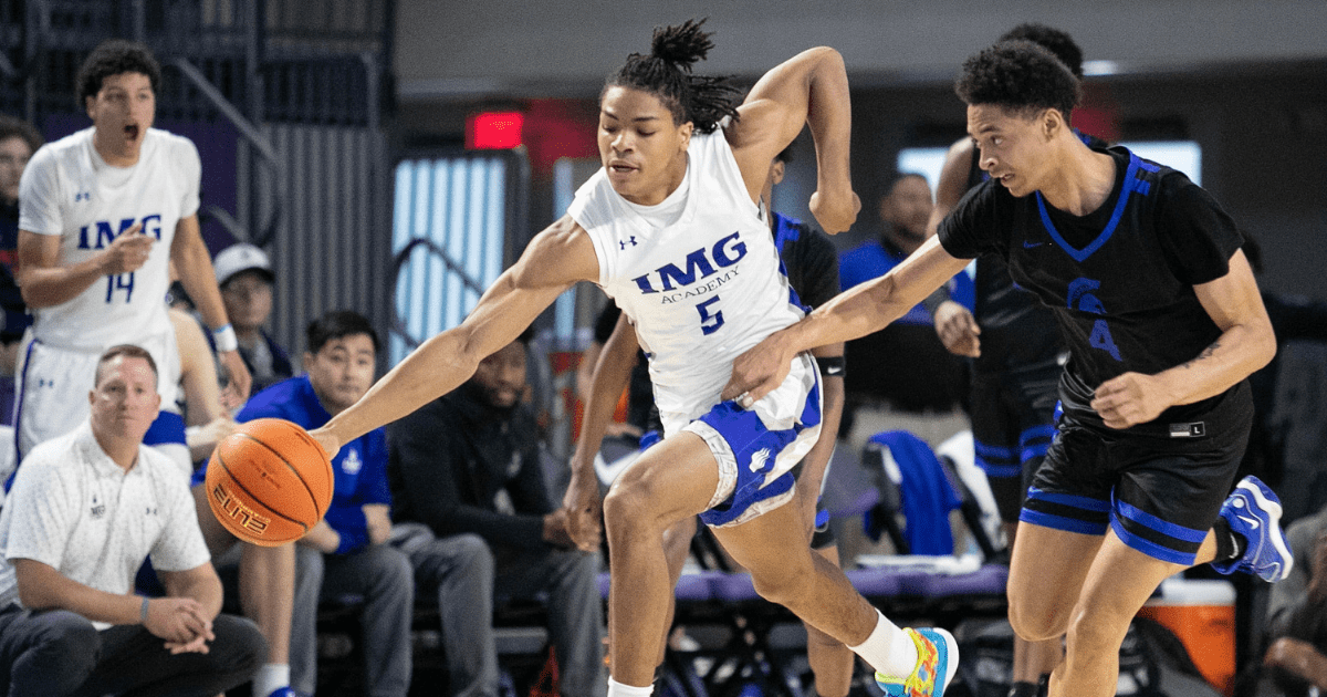 Arkansas PG signee Darius Acuff continues huge senior season for IMG ...