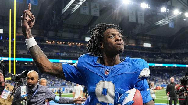 NFL Slaps Jameson Williams with $25,325 Fine for PG-13 Unsportsmanlike ...