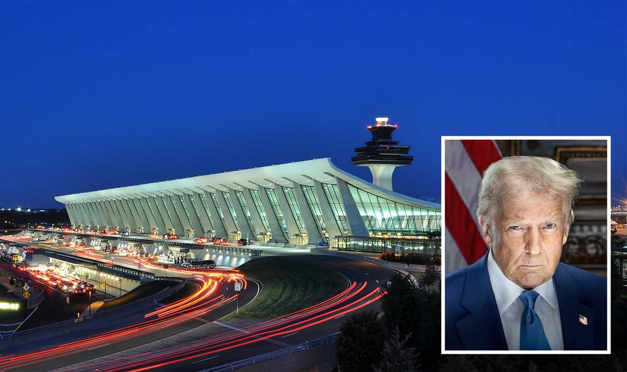 Trump Blasts ‘Terrible’ Dulles Airport, Promises Major Rebuild With ...
