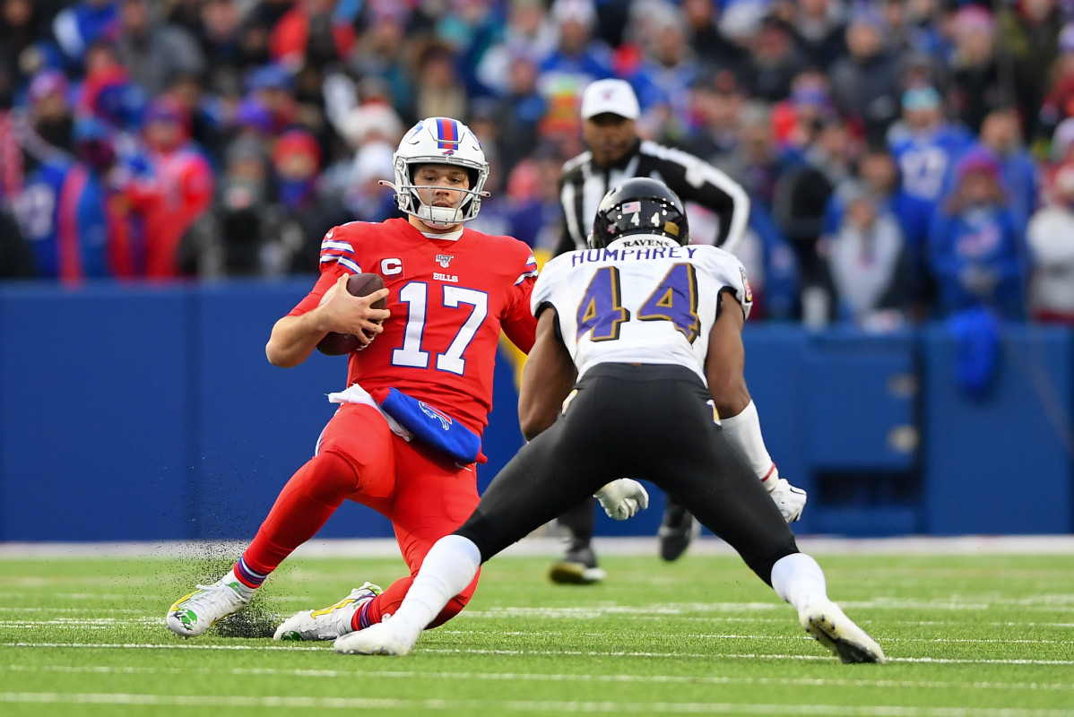 Baltimore Ravens Star Punished for Violent Hit on Bills QB Josh Allen