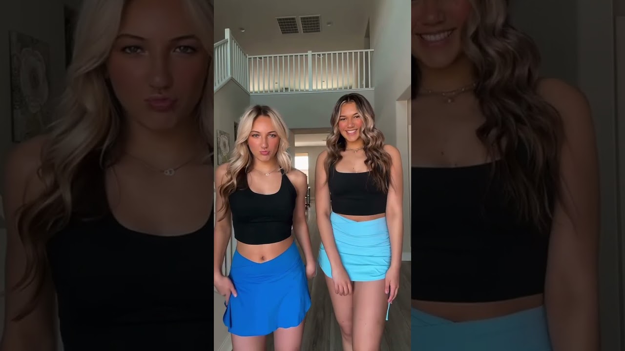 Matching Outfits—Sisters Show Off Their Style!