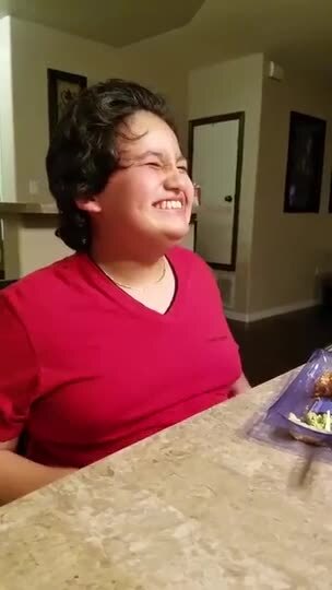 Kid Eats Wasabi for First Time