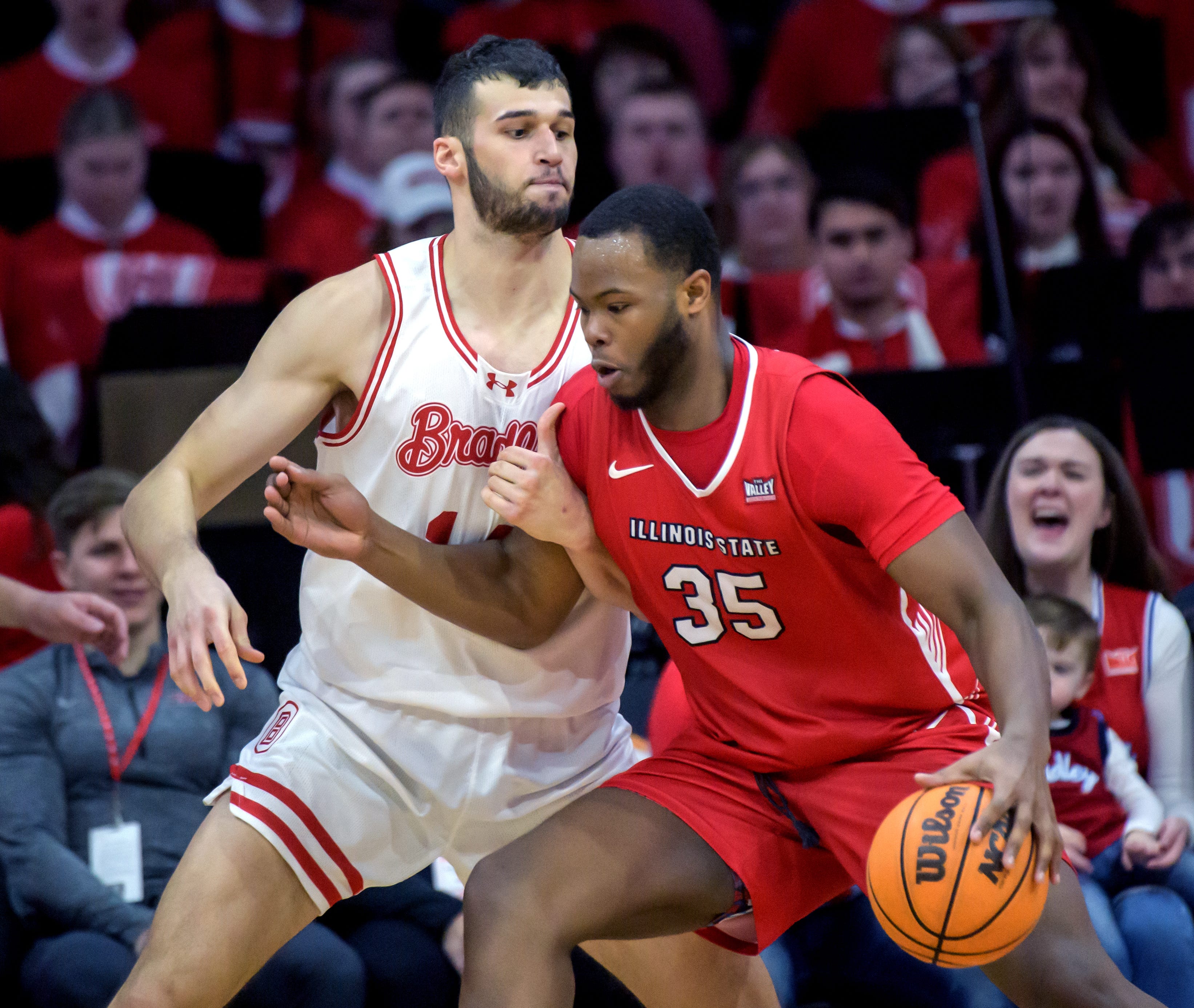 Bradley basketball vs ISU score today: Bradley rallies to take out ...