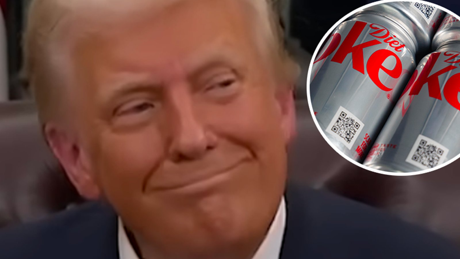 Donald Trump fait réinstaller son bouton à Coke Diète dans le bureau ovale