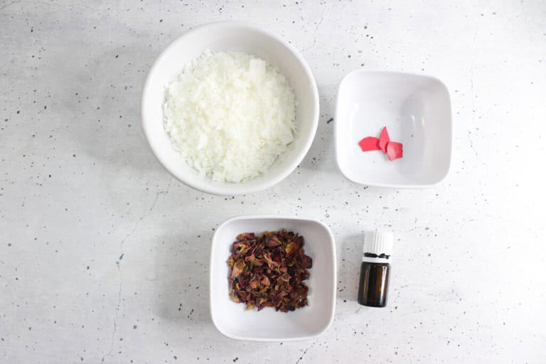 DIY Rose Wax Melts Recipe