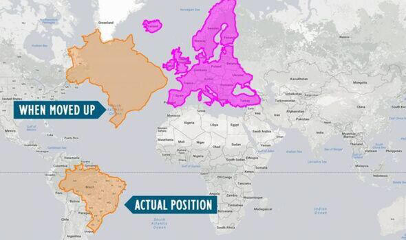 Maps of the world are 'completely misleading' as true size of countries ...