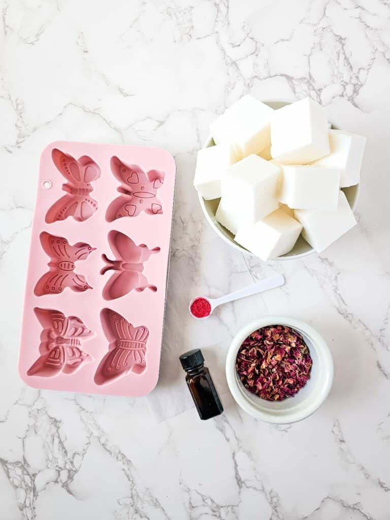 Simple Rose Soap Recipe