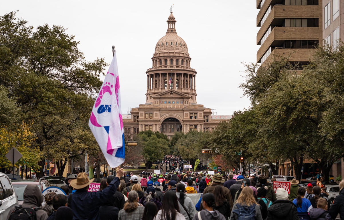 Heartfelt scenes highlight Texas Rally for Life