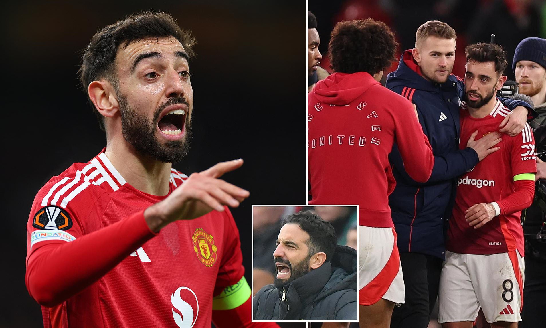 Bruno Fernandes sends warning to Man United team-mates as captain ...