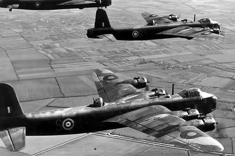 The former WW2 RAF base with crumbling buildings once used to launch ...